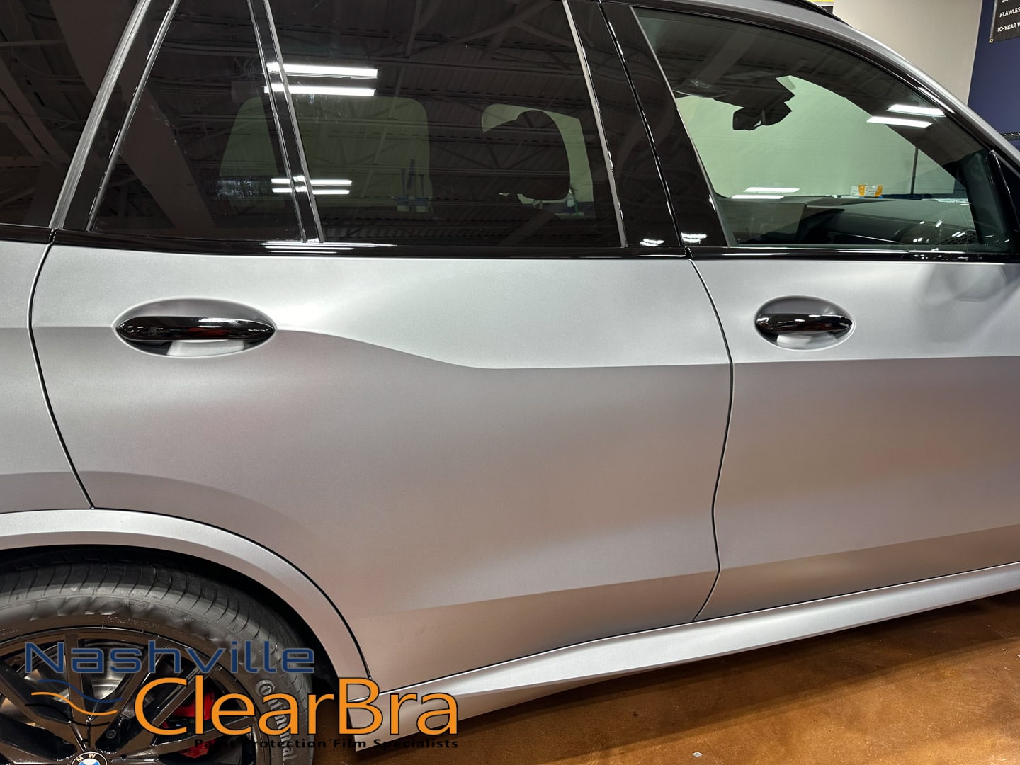BMW X5 PPF Clear Bra Satin Matte XPEL STEALTH - Nashville ClearBra