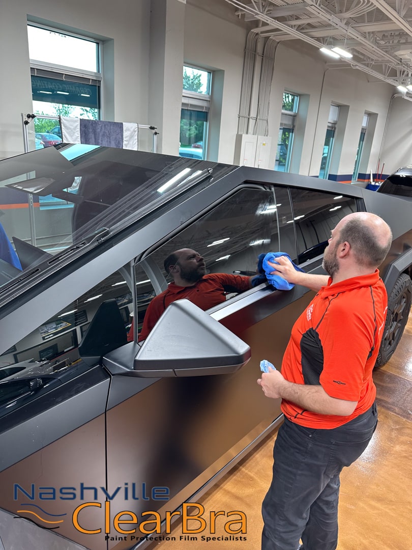 Tesla CyberTruck Stek Dynoblack Matte PPF - Nashville ClearBra