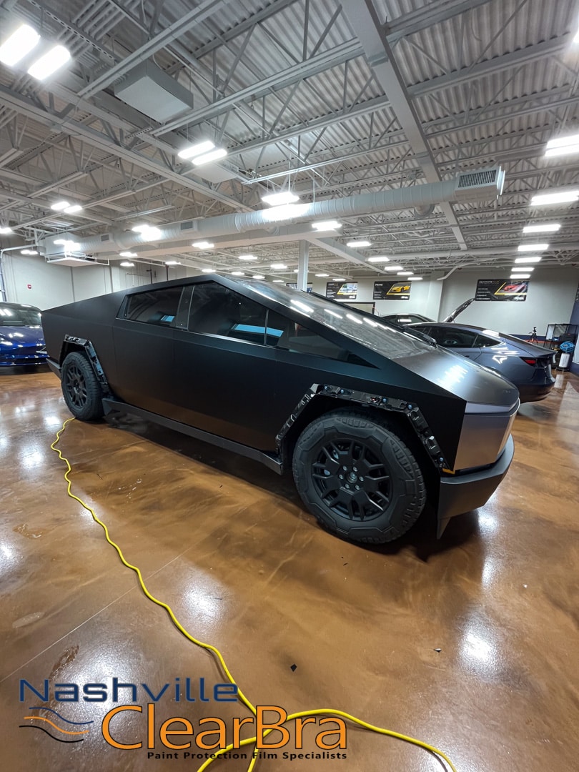 Tesla CyberTruck Stek Dynoblack Matte PPF - Nashville ClearBra
