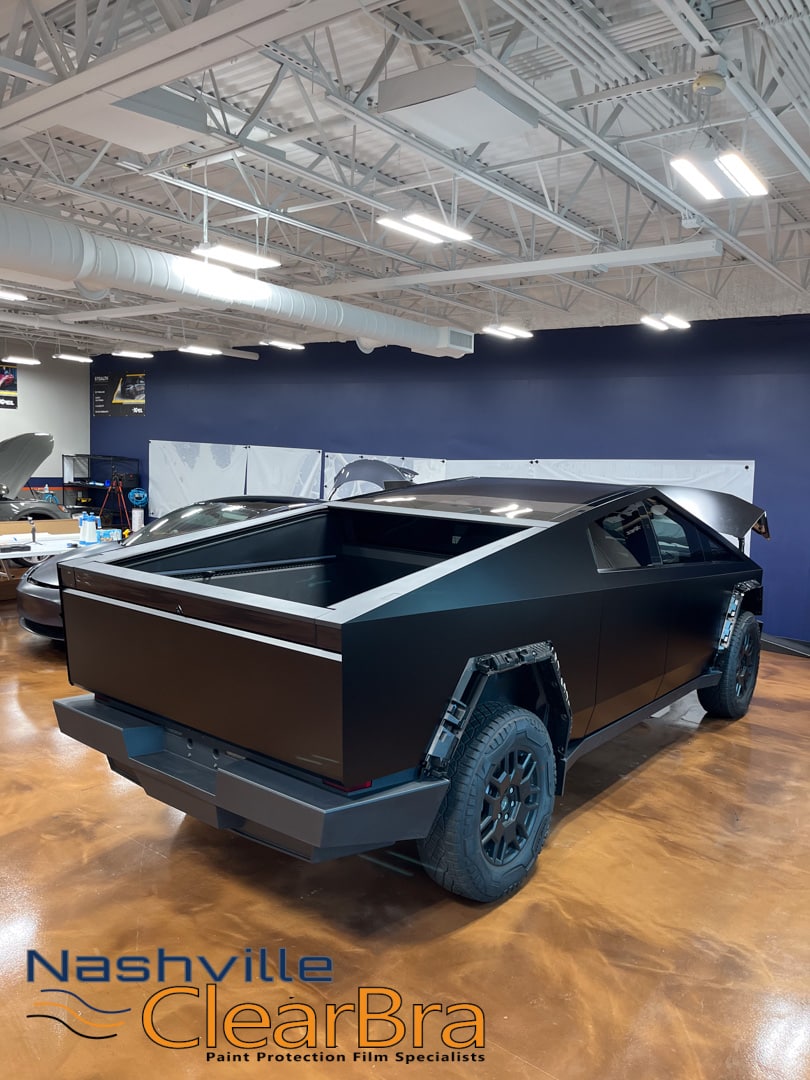 Tesla CyberTruck Stek Dynoblack Matte PPF - Nashville ClearBra